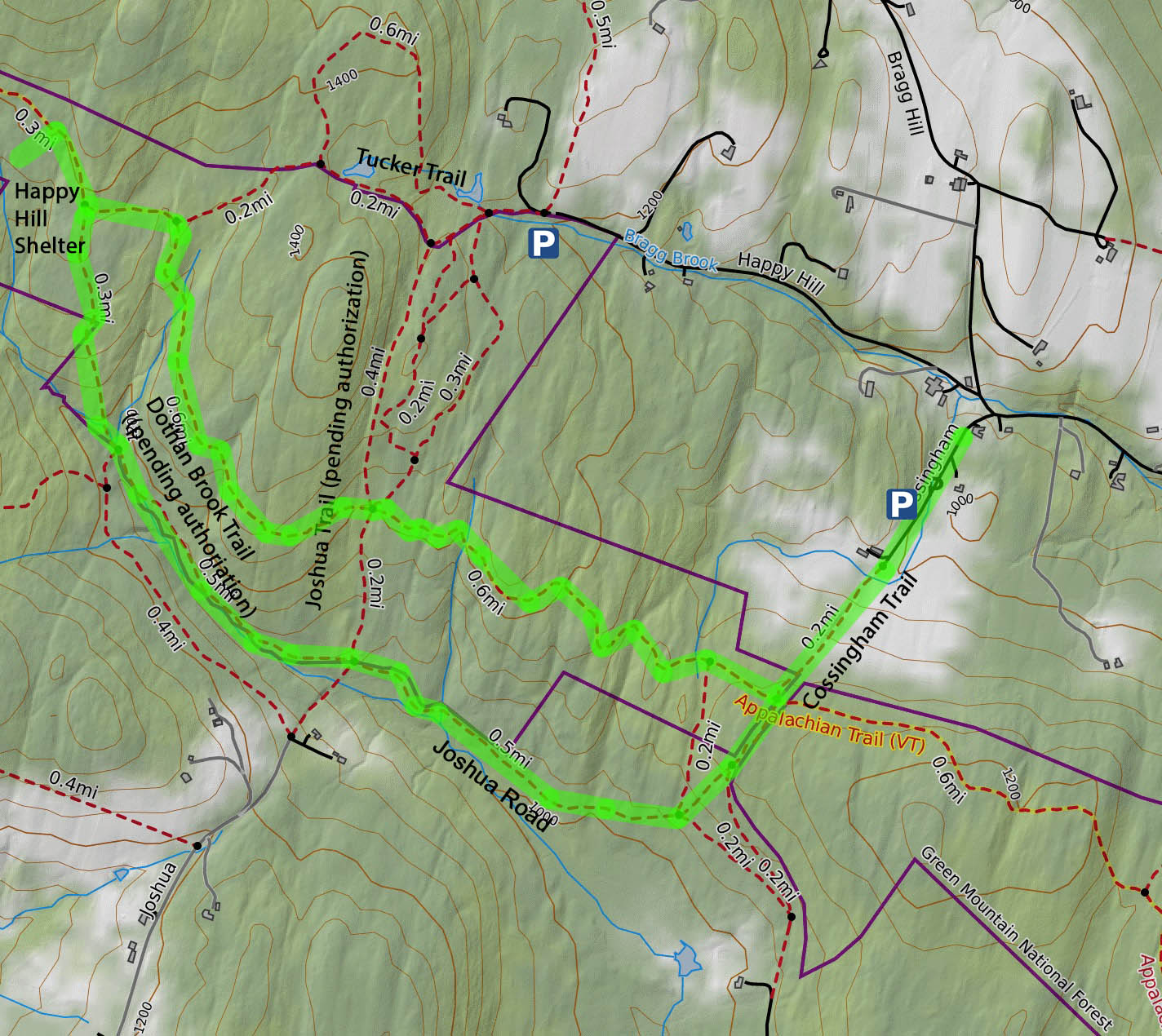 Route taken 2020-09-26 – Norwich Trails