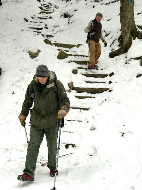 Winter hiking – Norwich Trails